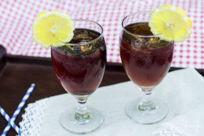 Refreshing Italian Iced Tea Cocktail Recipe | All that's Jas
