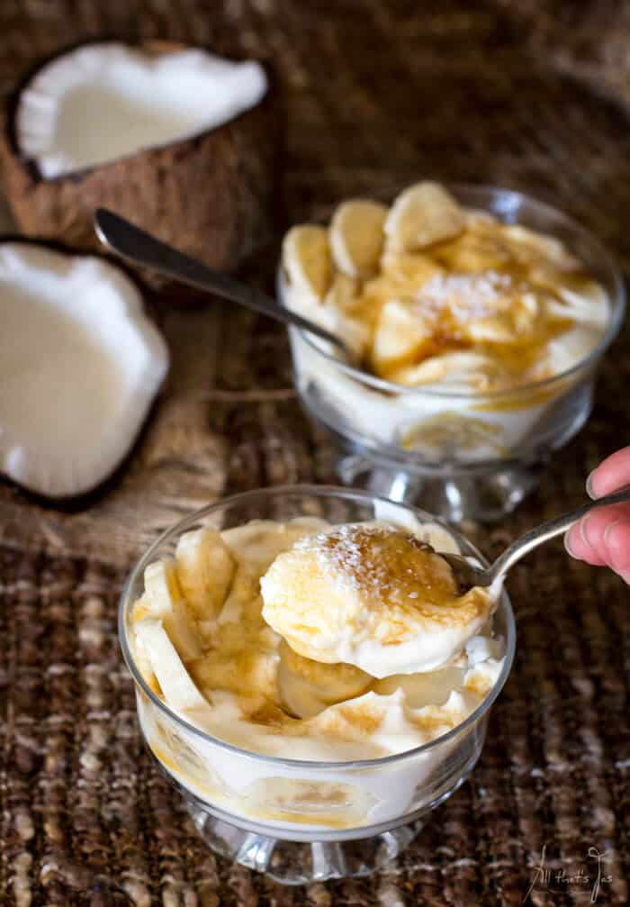 Caribbean Cream - Easy No-Bake Dessert | All that's Jas