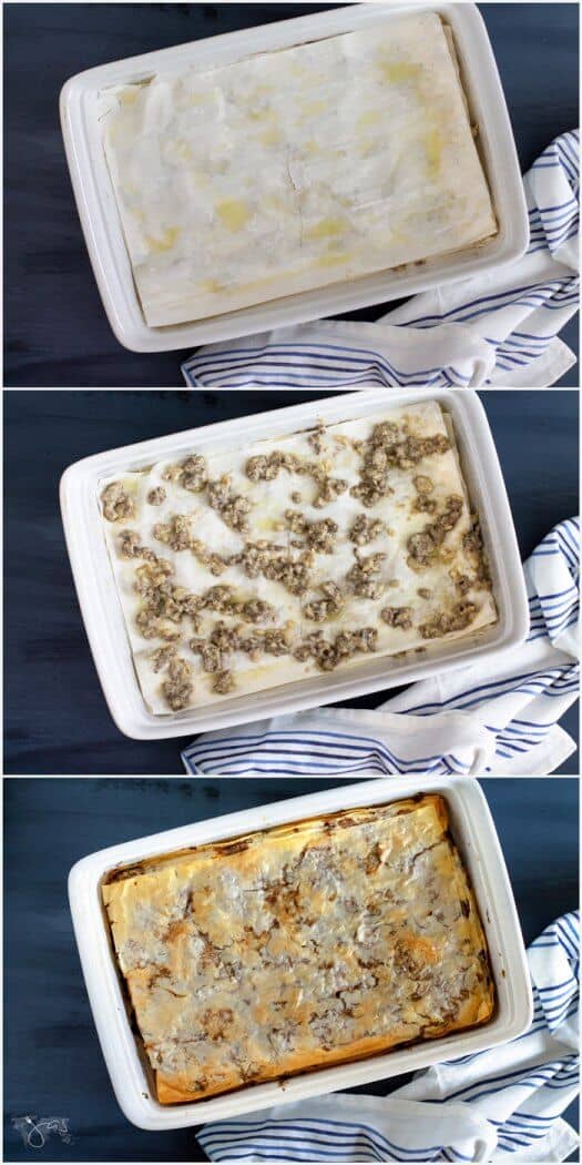 Step by Step Recipe for Layered Burek - Fillo Meat Pie | All That's Jas Step by Step Recipe for Layered Burek - Fillo Meat Pie | All That's Jas
