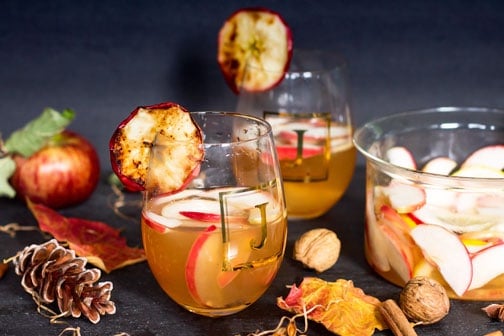 Chilled Spiced Apple Beer Punch - German Favorite Beverage [VIDEO]