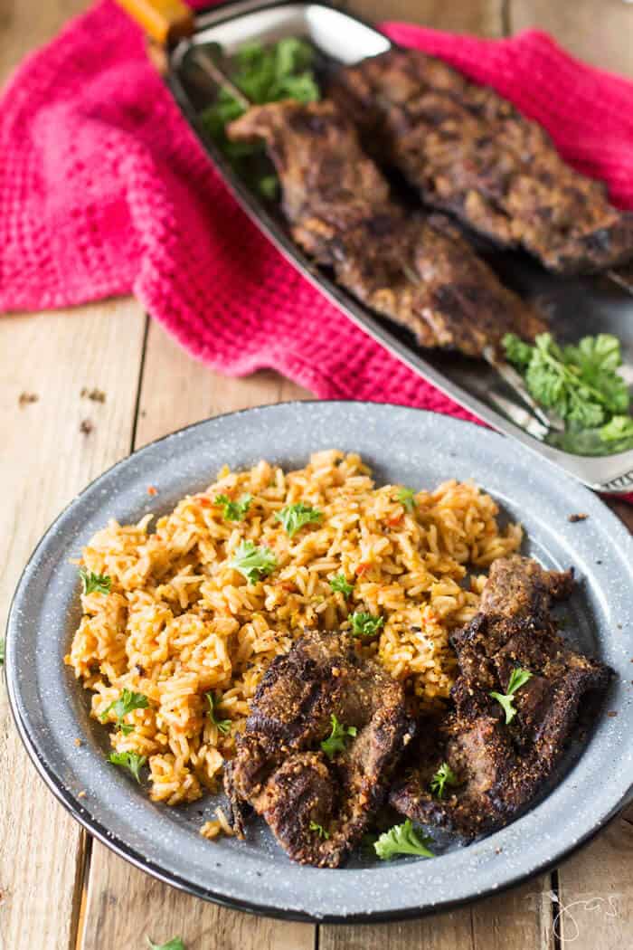 Nigerian Beef Suya Kebabs: West African Street Food | All that's Jas