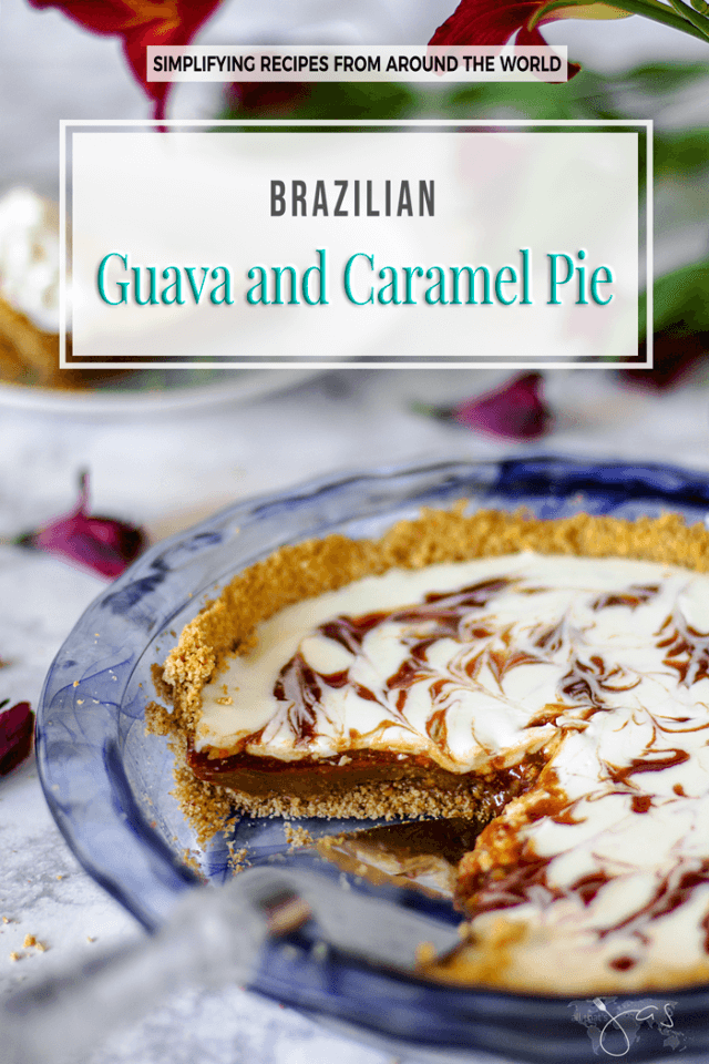 Brazilian Guava and Salted Caramel Pie | All that's Jas