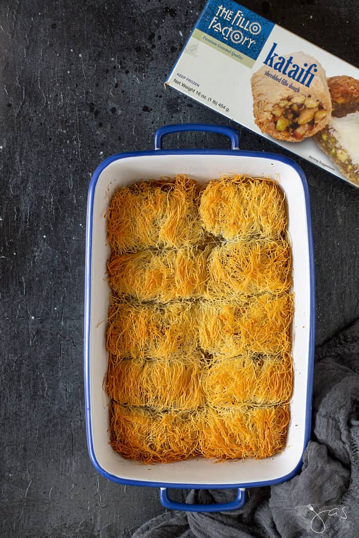 Halloween Nutty Kataifi Monsters Simple Recipe | All that's Jas