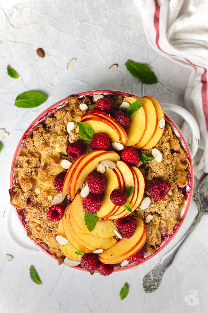 Jewish Sweet Noodle Casserole - Lokshen Melba Kugel