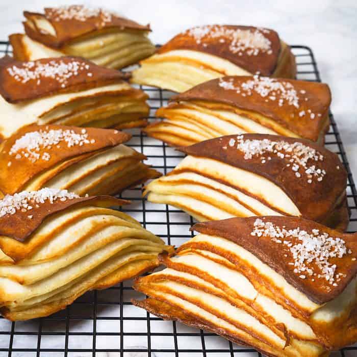 Soft Pretzel Corners - German Laugenecken | All that's Jas