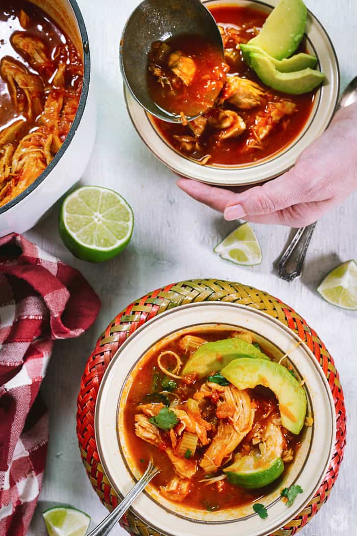 Sopa de Pollo - Mexican Chicken Soup Recipe [Video] | All That's Jas