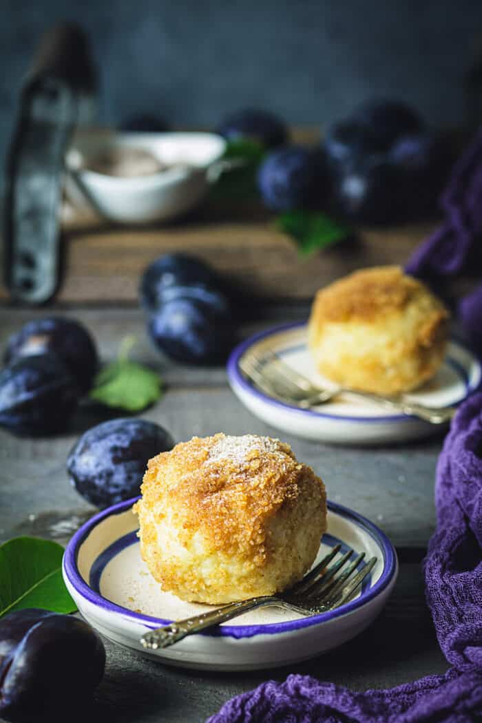 Tasty Potato Plum Dumplings Recipe [VIDEO] | All that's Jas