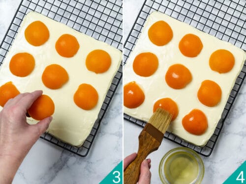 Spiegeleierkuchen - German Sunny Side Up Cake | All that's Jas